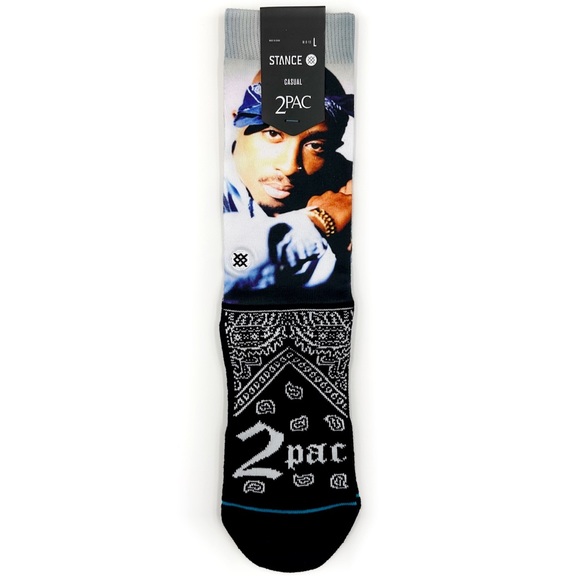 Stance | Underwear & Socks | Stance Tupac 2pac Makaveli Crew Socks ...